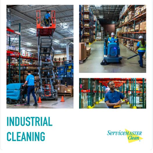 Warehouse, Industry, Distribution Centers Cleaning